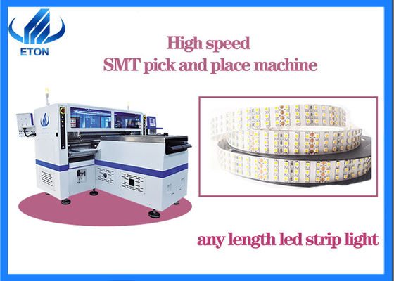 Roll To Roll Strip Light LED SMT Machine 500K CPH With 10 Camera
