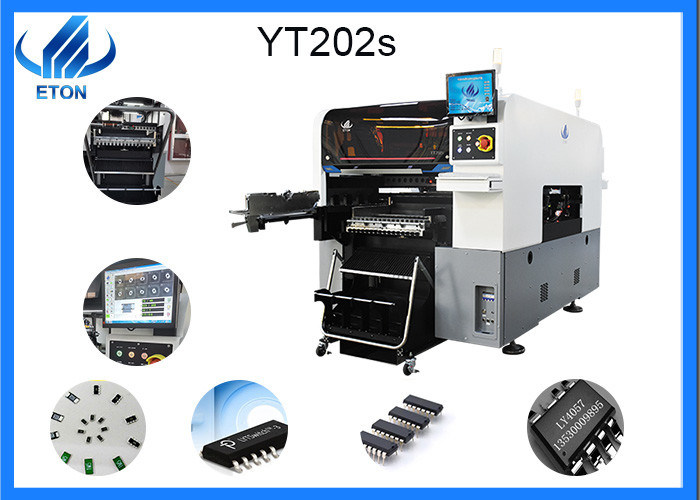 High Precision LED Bulb Pick And Place Machine 80000CPH For 0201 Components