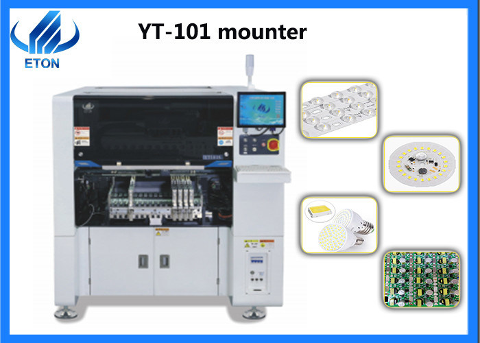 LED Production SMT Mounter Machine 10 Heads Surface Mounting Pick And ...