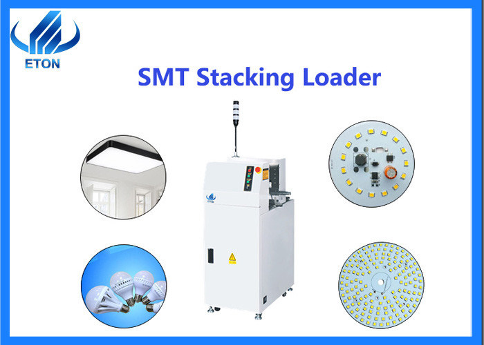 Stepper Motor Control SMT Line Equipment Stacking Loader For Single ...