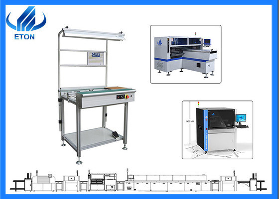 ET-C500 Steel Frame Structure PCB Conveyor 500*350mm Single Direction ...