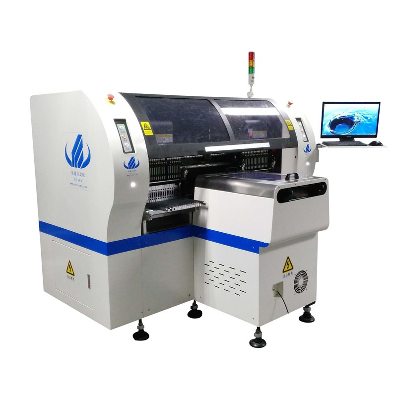 High Speed LED SMT Chip Mounter Machine HT-F8 LED Display Screen Making ...