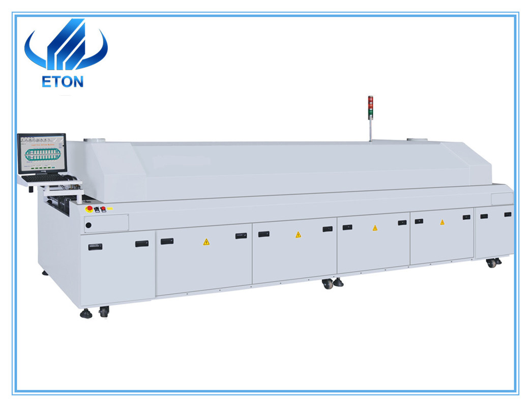 ET-R8 SMT Reflow Oven X Series 8 Zones Full Computer Control With SMT ...