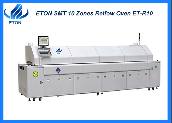 SMT Line 10 Zones Reflow Oven Machine For PCB Soldering