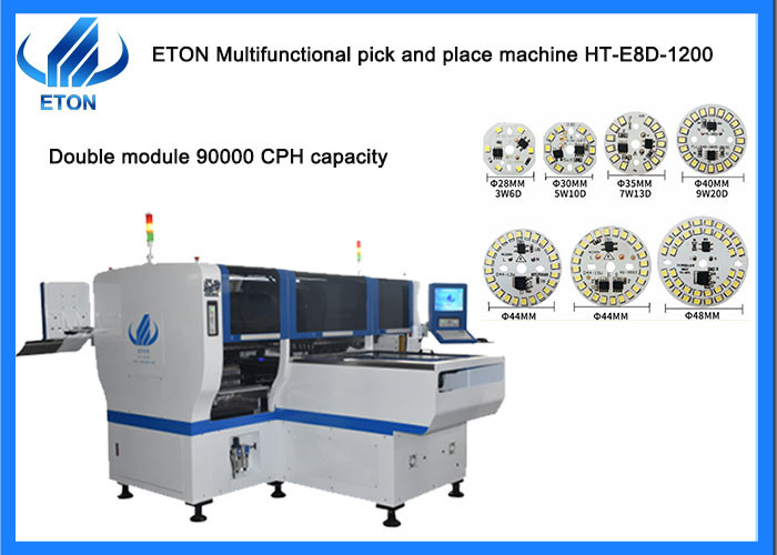 CE SMT Pick And Place Machine Multifunctional 24 Mounting Heads