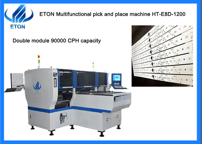 48 Feeder Station Middle Speed SMT Machine For LED Tube Display Board