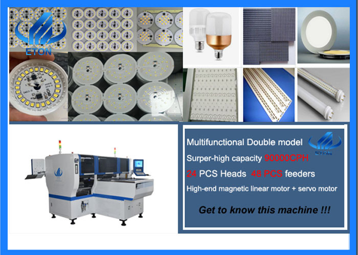 high speed 90000CPH SMD surface mount pick and place machine in smt ...