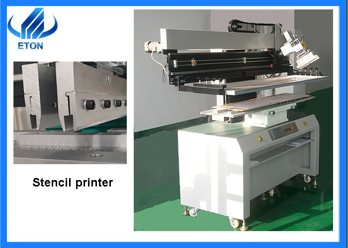 Semi Automatic Solder Paste Printer Machine 1500mm pCB length PLC ...