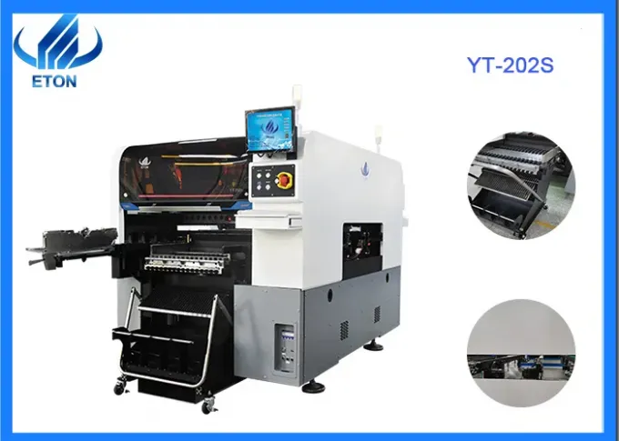 Ultra-High Precision can mount 0201 components SMT Pick And Place Machine